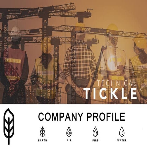 Tickle TECHNICAL Company Profile & Product Portfolio | PDF