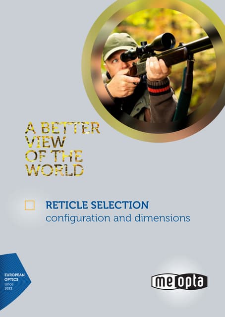 Technical Sheet | ATACR Reticle FC-DM | Optics Trade | PDF