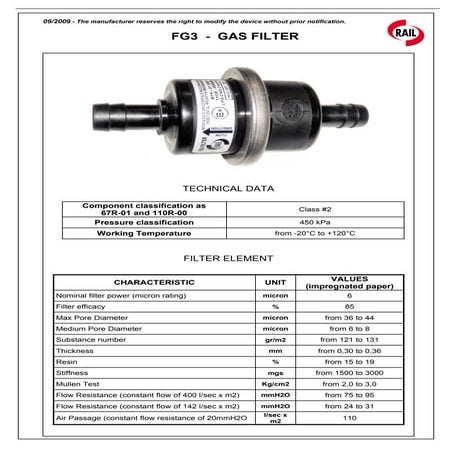 LPG-filters | PDF