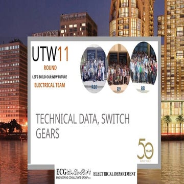 TECHNICAL DATA, SWITCHGEARS and panels.pptx