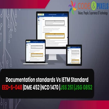 Technical Documentation standards Vs IETM Standard.pdf