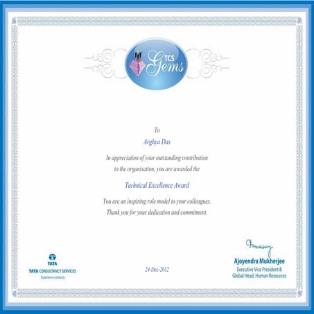 Technical excellence award | PDF