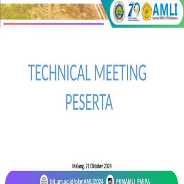 TECHNICAL MEETING PESERTA PKM AMLII.pptx