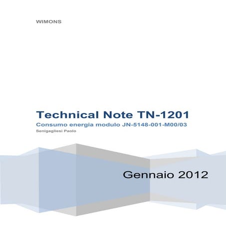 Technical Note Tn 1201 | PDF