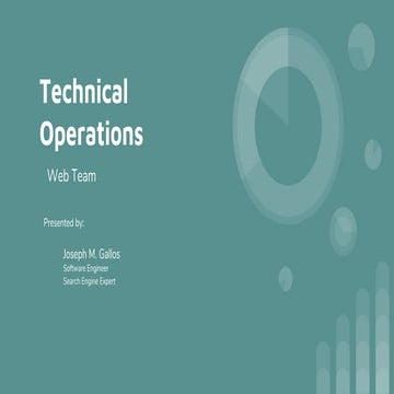 Technical operations | PPT