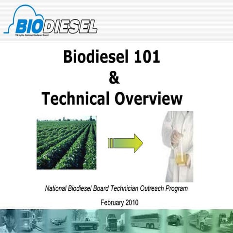 Technical overview of biodiesel | PPT