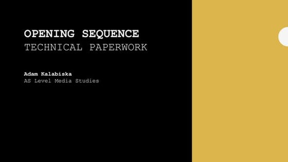 Script development - version 3 | PPTX