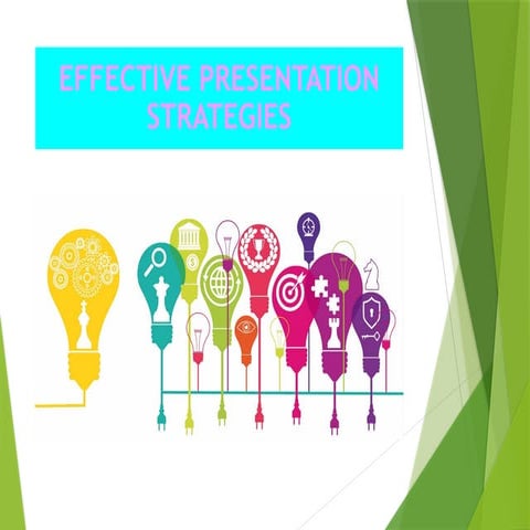 How to give a technical presentation | PPTX