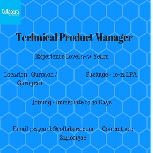 Technical product manager | PPT
