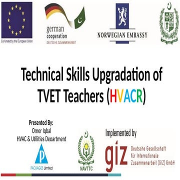Technical Skills Upgradation of TVET Teachers (HVAC.pptx