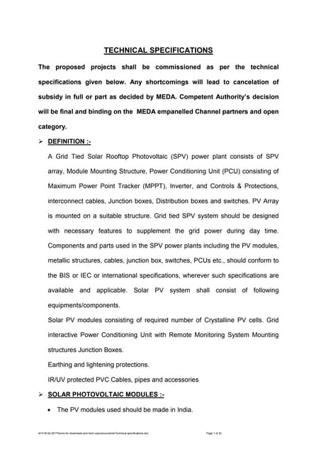 Lv panel specification | PDF