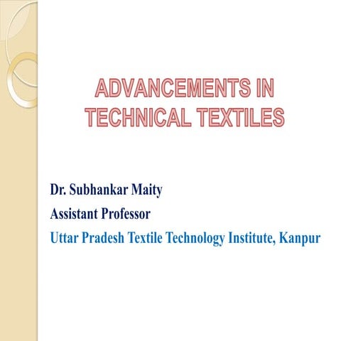 Technicaltextile | PPTX