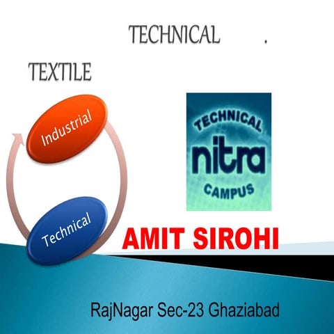 Technical textile 2 | PPTX