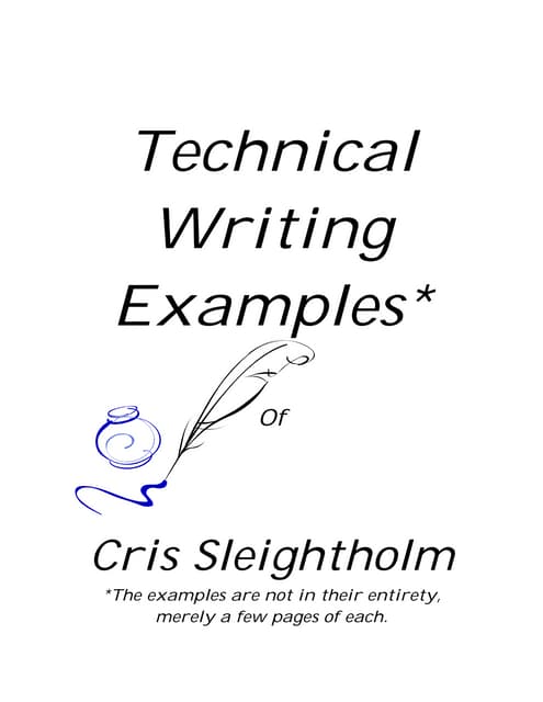 technical writing styles | PPT