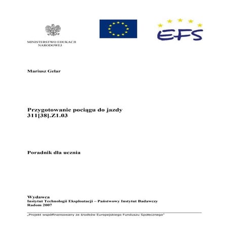 Technik.transportu.kolejowego 311[38] z1.03_u | PDF