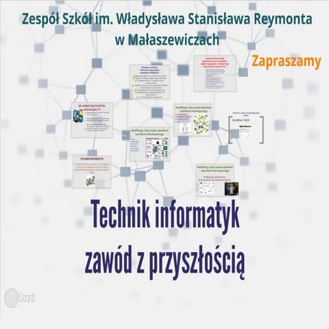 Technik informatyk zawód z przyszłością | PPT
