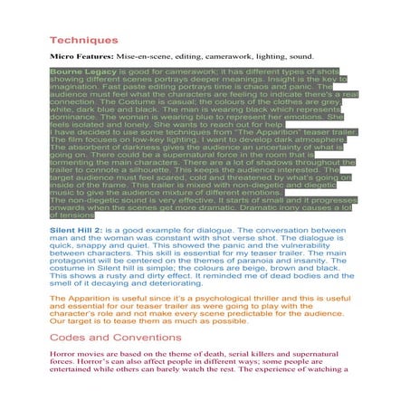 Scream 4 magazine analysis | DOCX