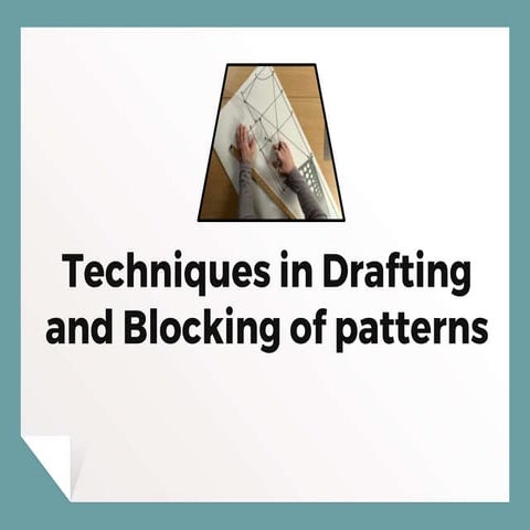 Drafting of basic pattern for shorts | PPTX