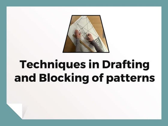 Drafting of basic pattern for shorts | PPT