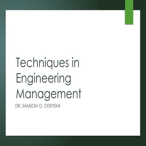 Techniques in Engineering Management.pptx