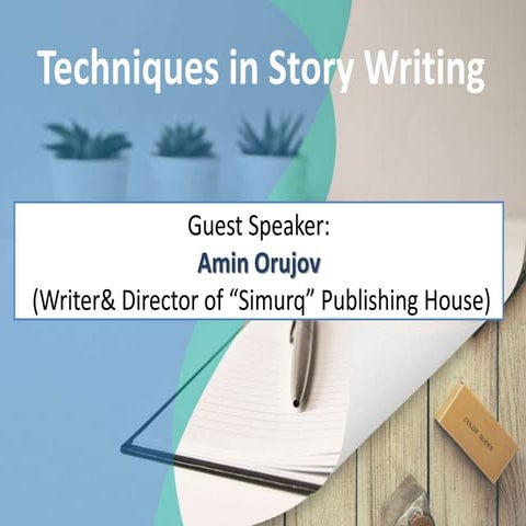 Techniques in Story Writing.pptx