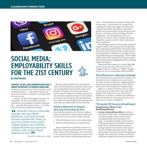 Social Media: Employability Skills for the 21st Century | PDF | Social ...