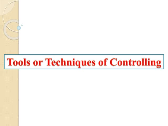 Controlling and Its Meaning, Nature, Importance,Elements,Process. | PPT