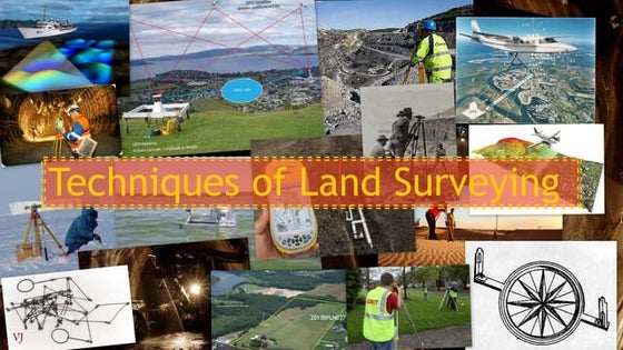 MODERN SURVEYING TECHNIQUES | PPT