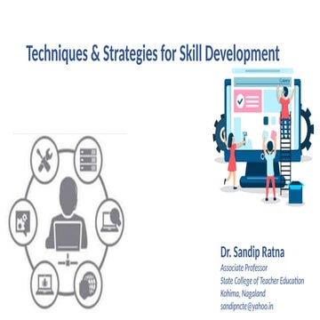 Techniques & Strategies for Skill Development.pptx