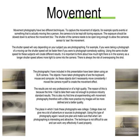A level Photography Essay | DOCX