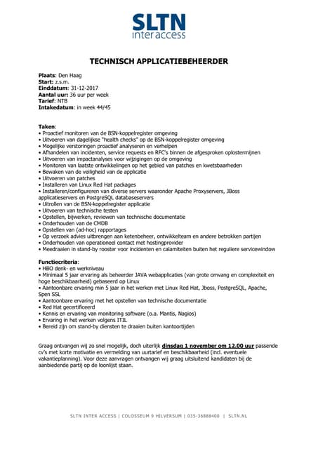 Aanvraag SharePoint Beheerder | PDF