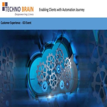 Enabling Clients with Automation Journey by Techno Brain | PPTX