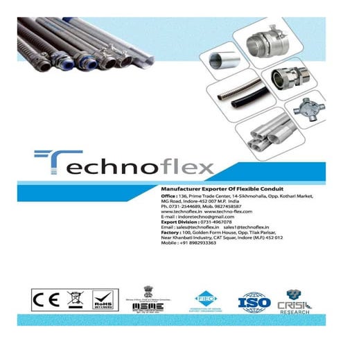 Technoflex Electrical conduit pipes catelouge.pdf