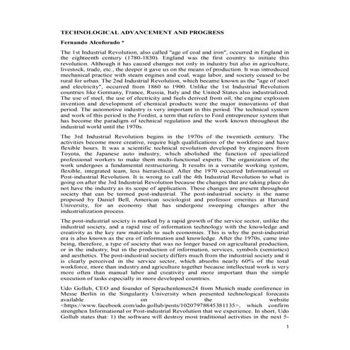 Artificial Intelligence The Future Of Labour And Employment | PDF