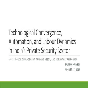 Technological Convergence Automation And Labour Dynamics Pptx