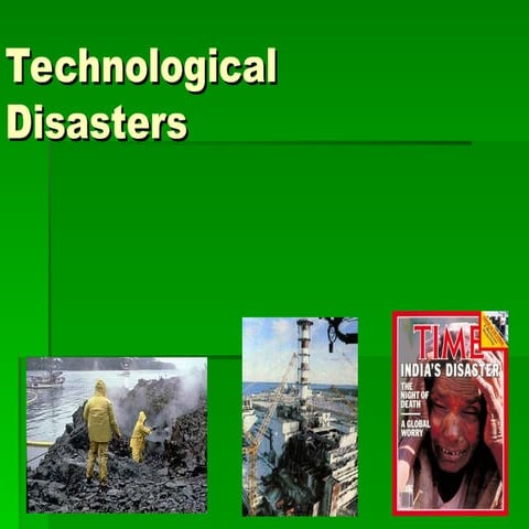 Presentation on Technology and disaster management | PPT
