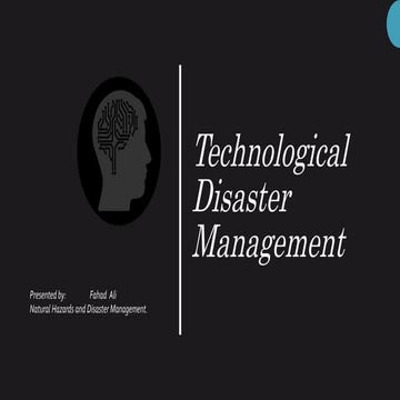 Technological Disaster Management.pptx