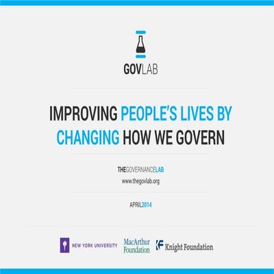 Technological innovation in government: toward open and smart ...