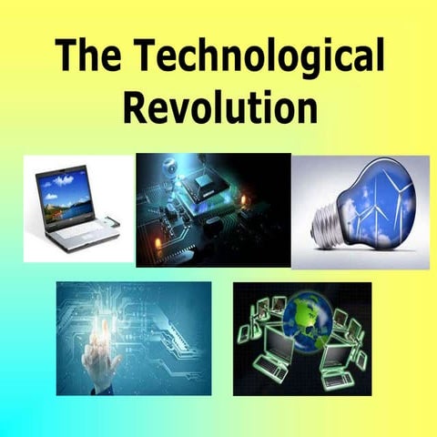 Technological revolution costs and benefits | PPT