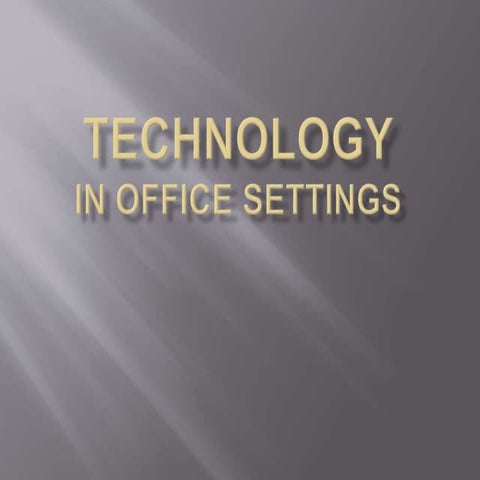 Technology | PPT