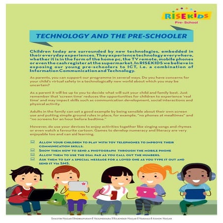 Technology and the Pre-Schooler | PDF