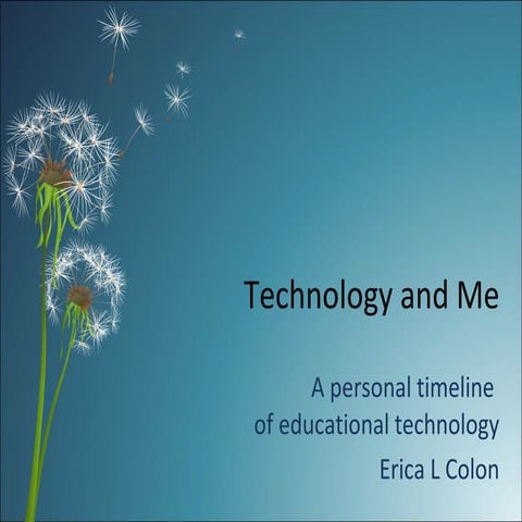 Technology And Me | PPT
