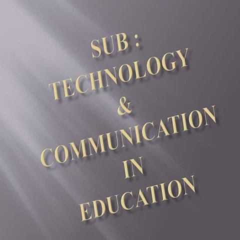 Technology c-dit | PPT