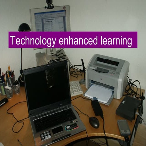 Technology Enhanced Learning | PPT