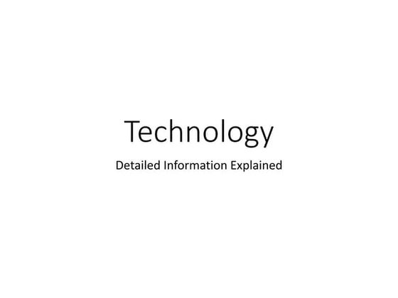 What are the different types of technology.pdf