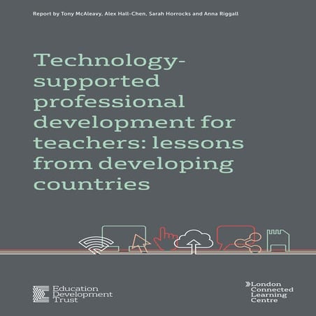 Technology-Supported Professional Development for Teachers: Lessons ...