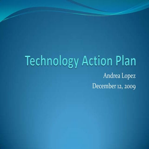 Technology Action Plan | PPTX