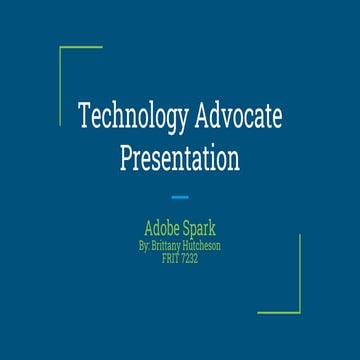 Adobe sparks in english language learning and teaching | PDF