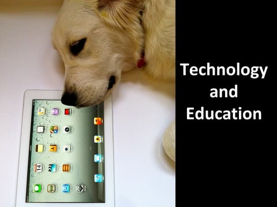 Technology and education | PPT