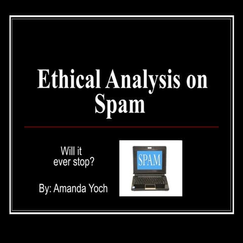 What is SPAM? | PPT